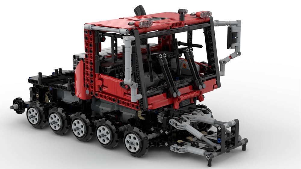 LEGO MOC Pistenbully 400 by Stinkwell Exhaust Creations | Rebrickable ...