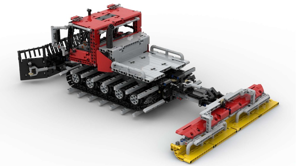 LEGO MOC Pistenbully 400 by Stinkwell Exhaust Creations | Rebrickable ...
