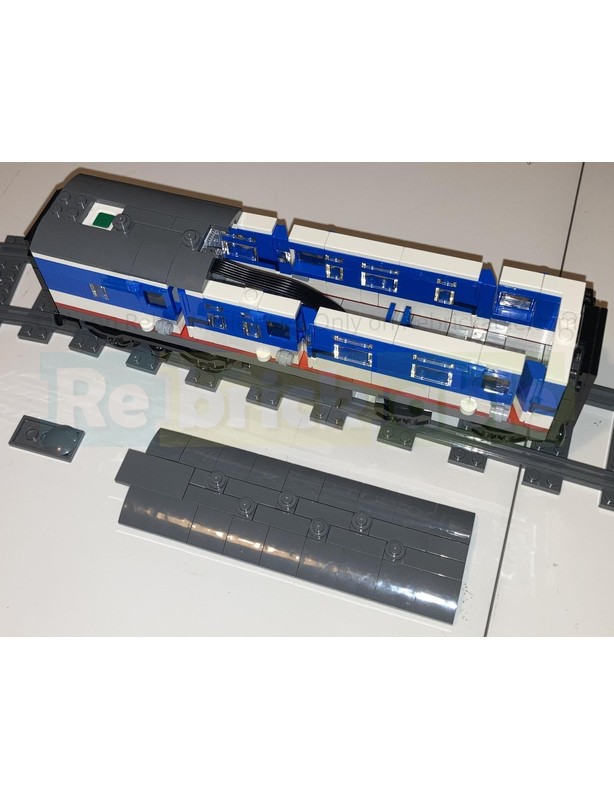 LEGO MOC Class 421 4CIG 4-Carriage EMU Train by Andy Ps Bricks ...