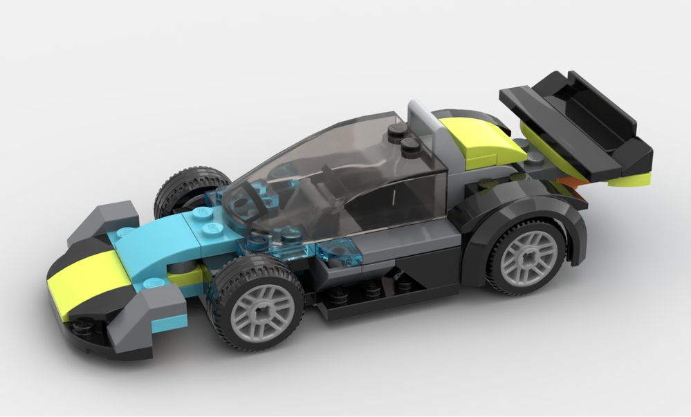 LEGO MOC 60383 IndyCar by crazy8ron | Rebrickable - Build with LEGO