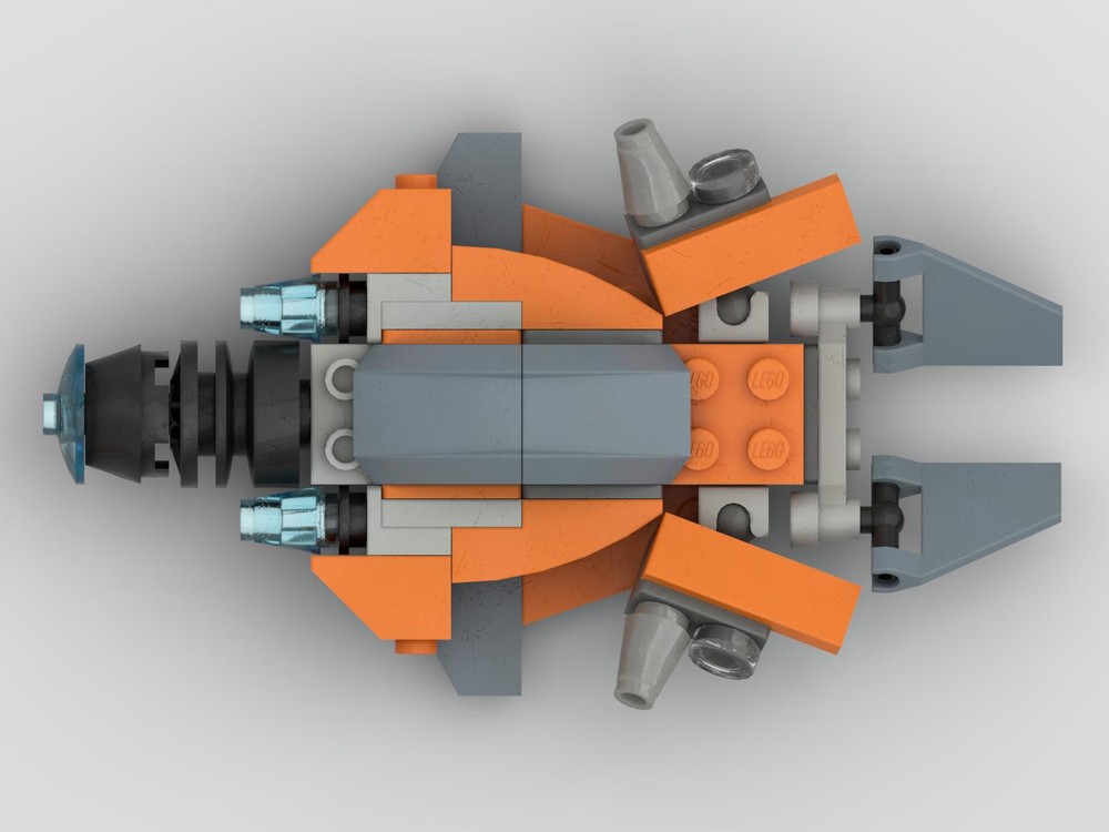 LEGO MOC Scout Class : Scimitar by Lifepath | Rebrickable - Build with LEGO