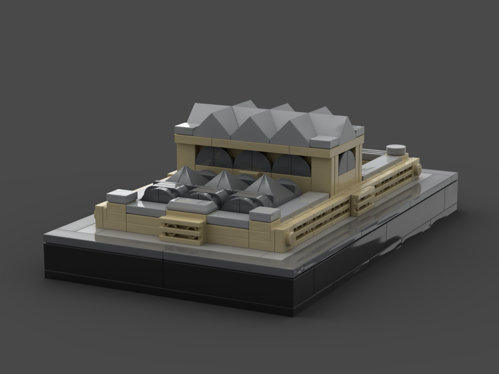 LEGO MOC Penn Station (1910-1963) by Taters | Rebrickable - Build with LEGO