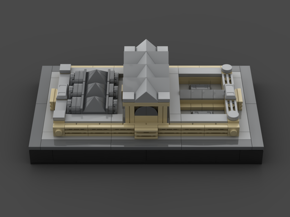LEGO MOC-137633 Penn Station (1910-1963) by Taters | Rebrickable ...