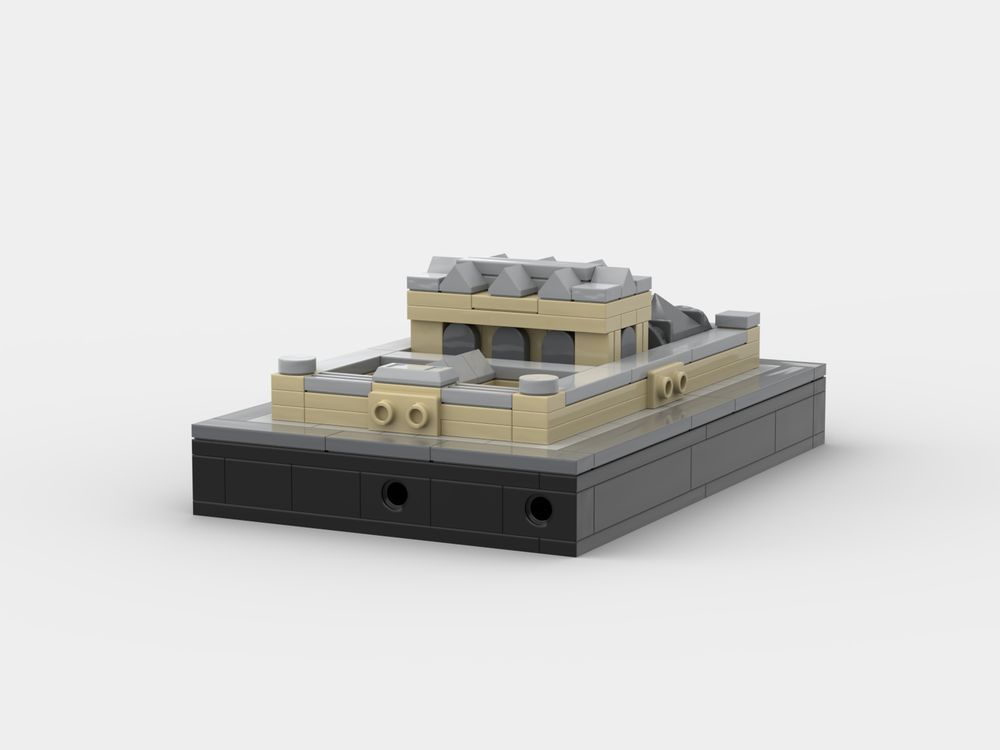 LEGO MOC-137633 Penn Station (1910-1963) by Taters | Rebrickable ...