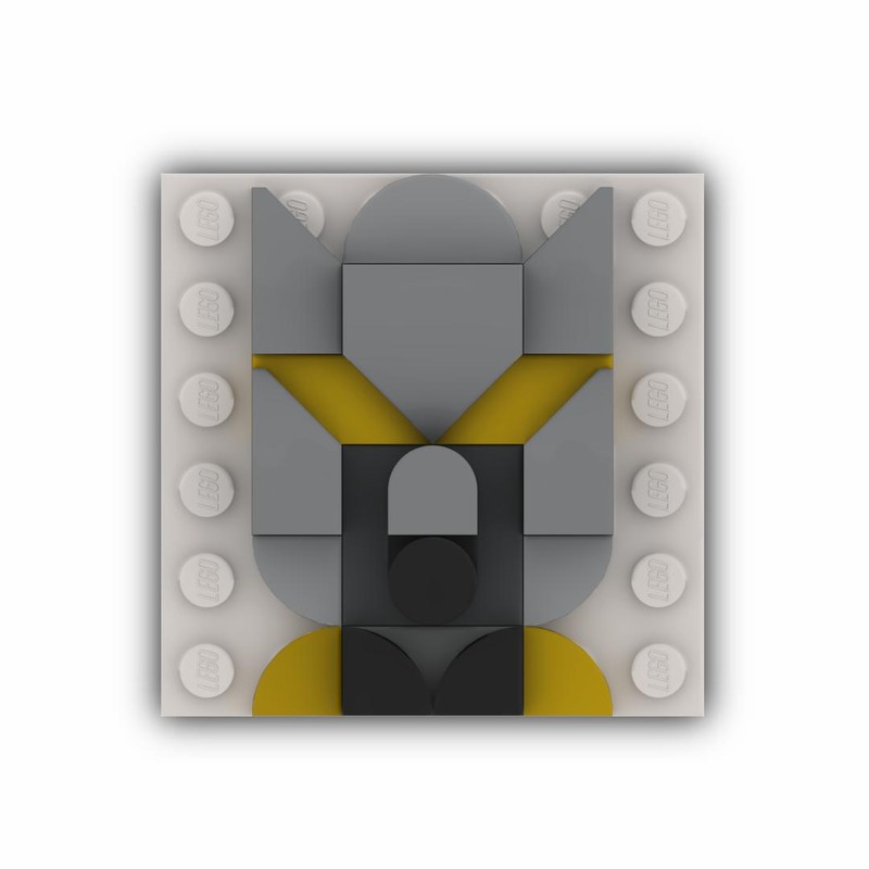 LEGO MOC The Wasp Mini Mosaic (Designed for LEGO X Levi's) by ...
