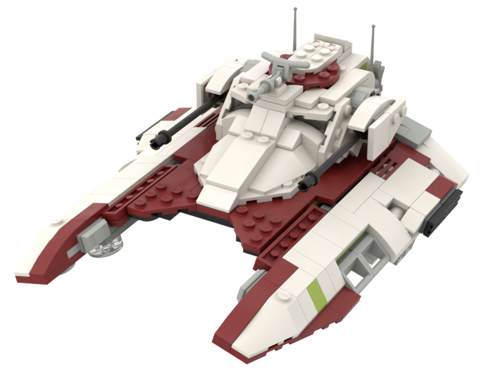 LEGO MOC-137640 75182 Republic Fighter Tank MOC by Of Stud and Socket ...