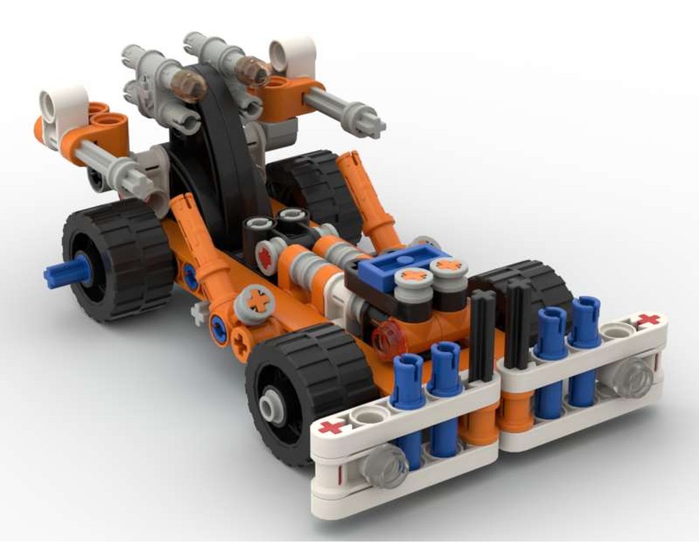 Lego Moc 42088 Armored Car By Meregt Rebrickable Build With Lego