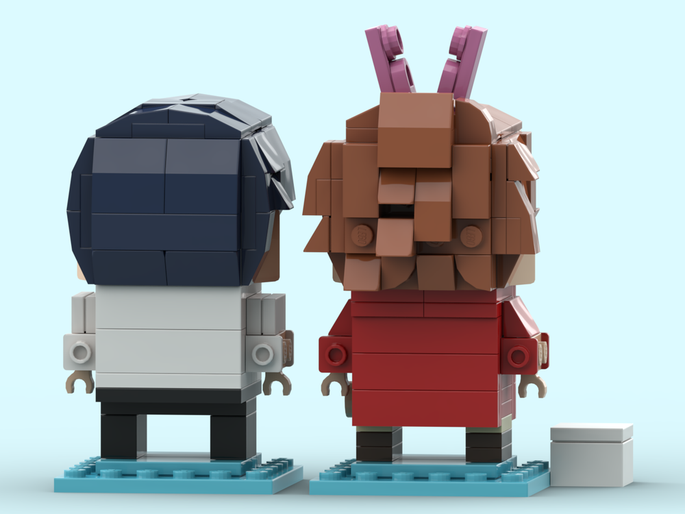 LEGO MOC-137667 Arrietty & Sho - Studio Ghibli BrickHeadz by ...