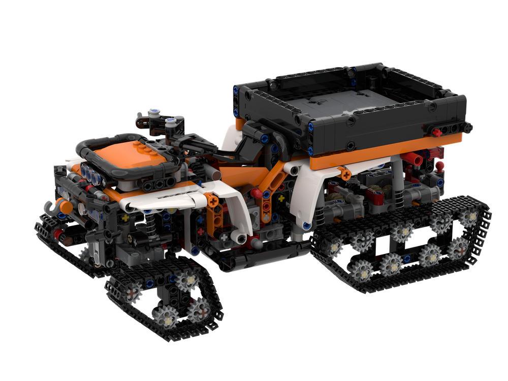 LEGO MOC ATV Tracked by LBBDE | Rebrickable - Build with LEGO