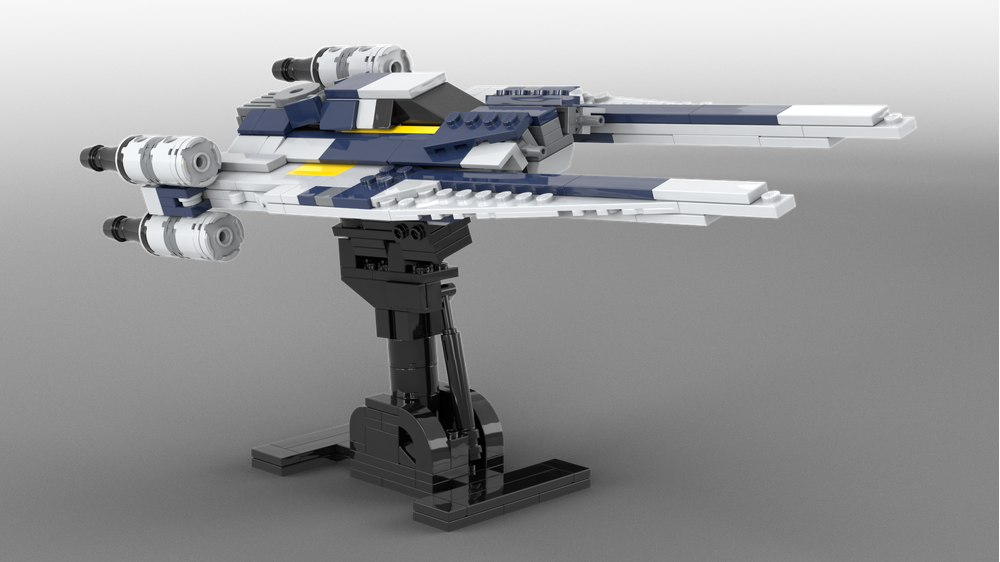Lego Moc Outdated Stand For My Midi U Wing By Cptammogeddon