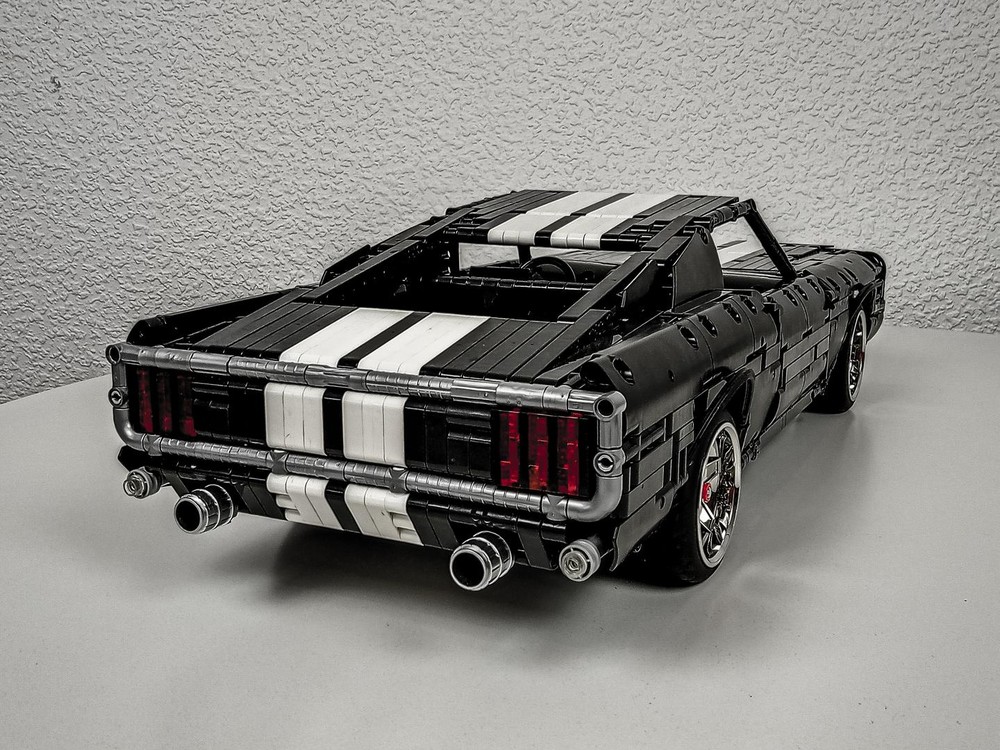 LEGO MOC Ford Mustang Fastback 1:10 by FrizzlesTechnicMotors ...