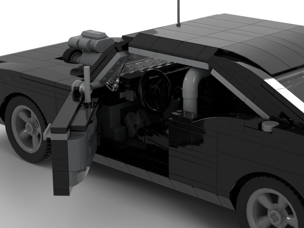 Lego Moc Doms Dodge Mod By Linse Rebrickable Build With Lego