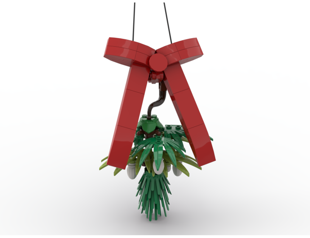 LEGO MOC Hanging Mistletoe - Christmas decoration by TrustyBricks ...