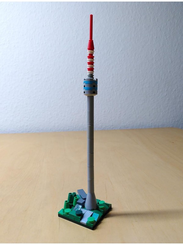 LEGO MOC Fernsehturm Stuttgart / Stuttgart TV Tower — Tiny Edition by ...