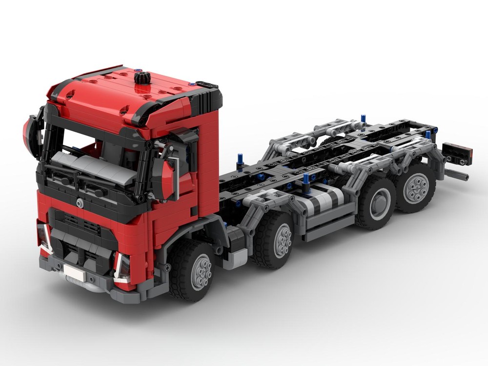 Lego Moc 2021 Volvo Fmx Chassis By Mcdtechnic Rebrickable Build