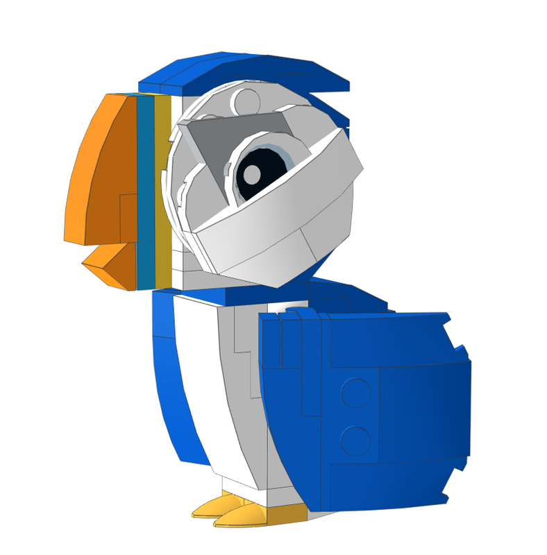 LEGO MOC Puffin Rock - Oona & Baba by TrustyBricks | Rebrickable ...