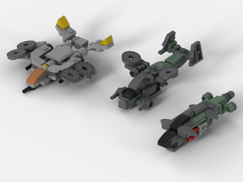 LEGO MOC AVATAR 2 micro vehicles by ryangc_productions | Rebrickable ...