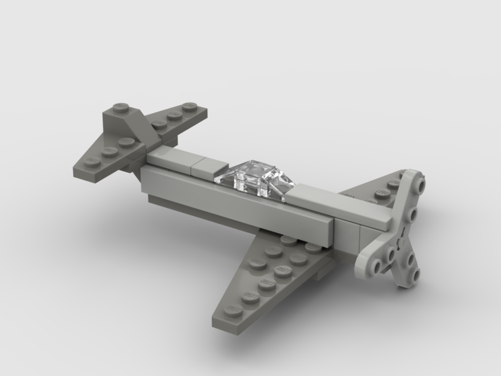 Lego Moc Mini Ww2 Plane By Themocdude Rebrickable Build With Lego