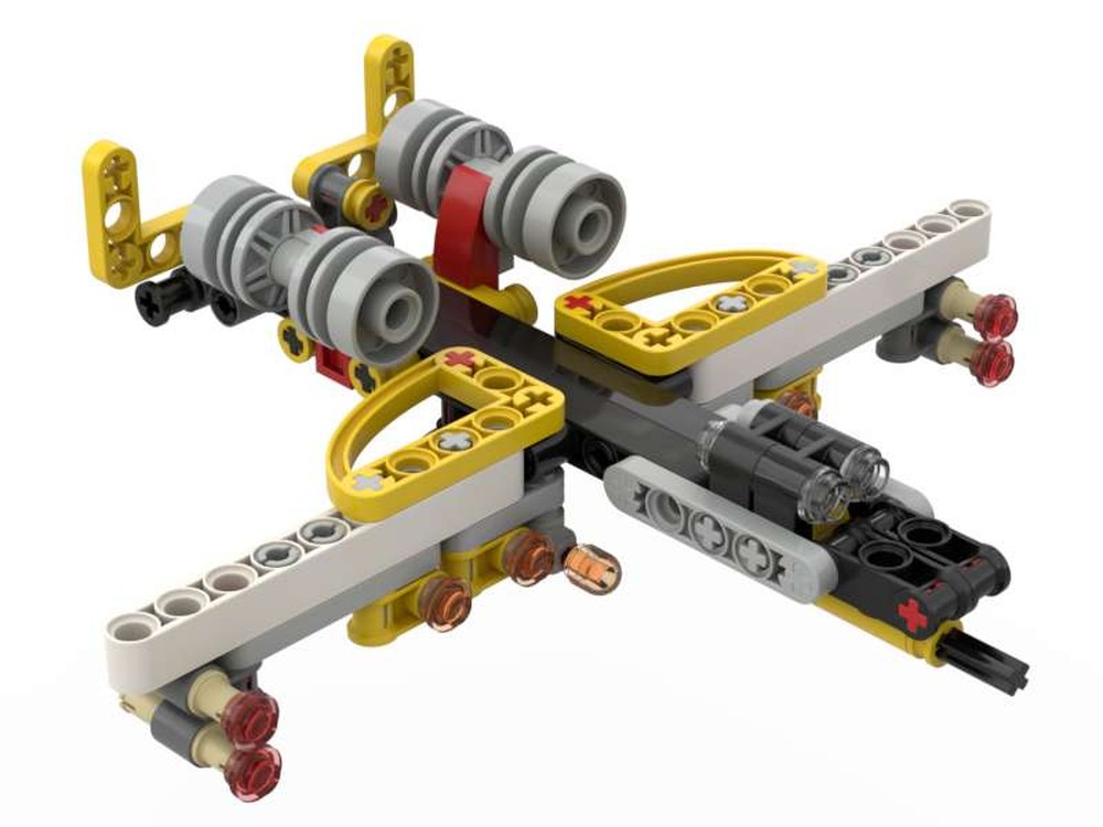 LEGO MOC A-10 Thunderbolt (''Warthog'') [42031-1 modification] by ...
