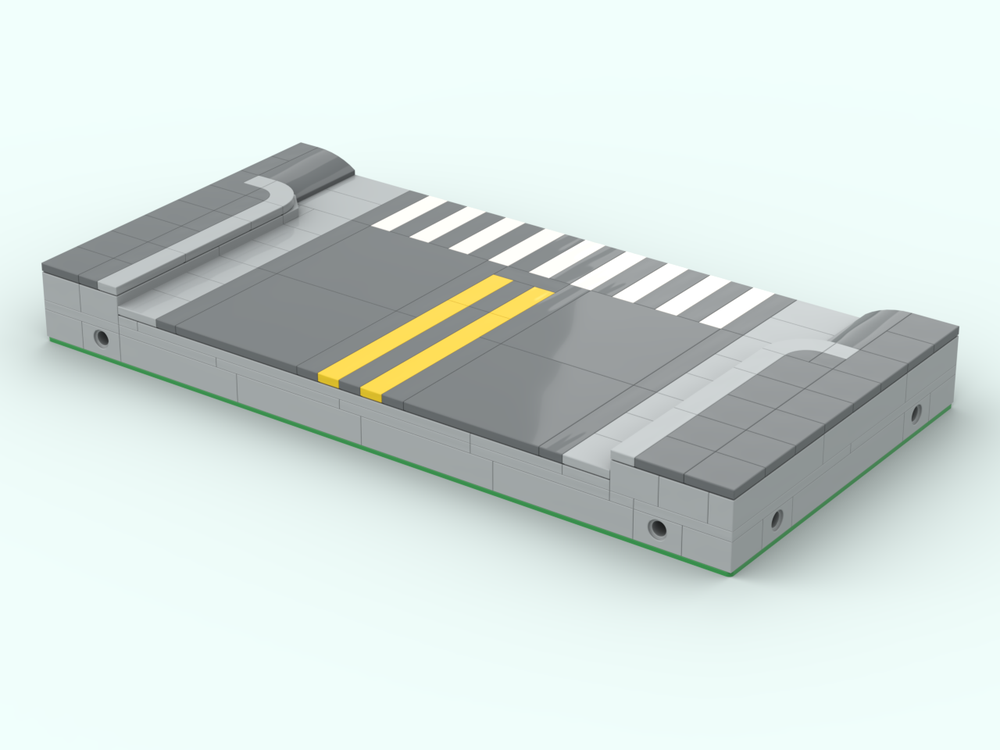 LEGO MOC MILS City Road with Cross Walk by j03_h3rb | Rebrickable ...