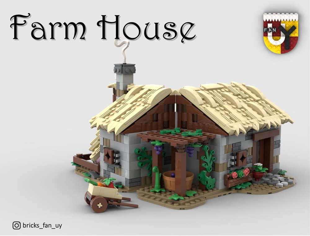 LEGO MOC Farm House by bricks_fan_uy | Rebrickable - Build with LEGO