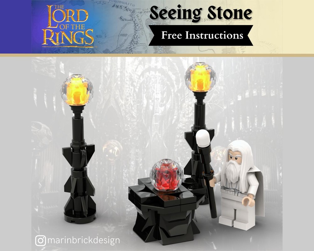 LEGO MOC Seeing Stone - Lego Lord of The Rings Moc by marinbrickdesign ...