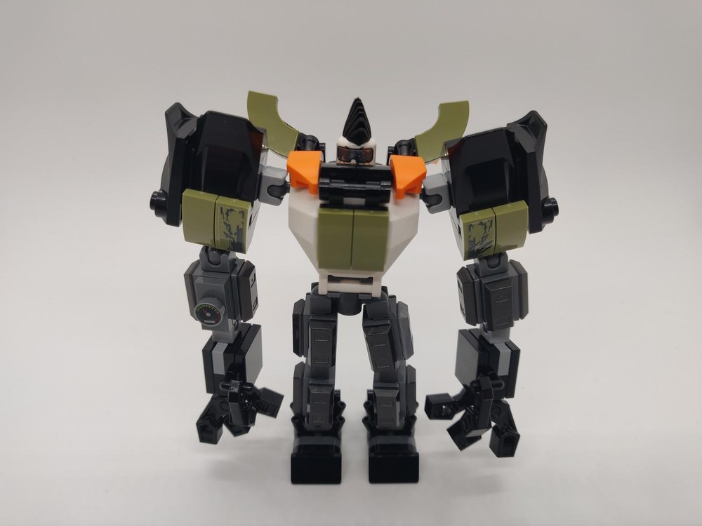 Lego Moc Dragon Hunter Mech By Legoguy08 Rebrickable Build With Lego
