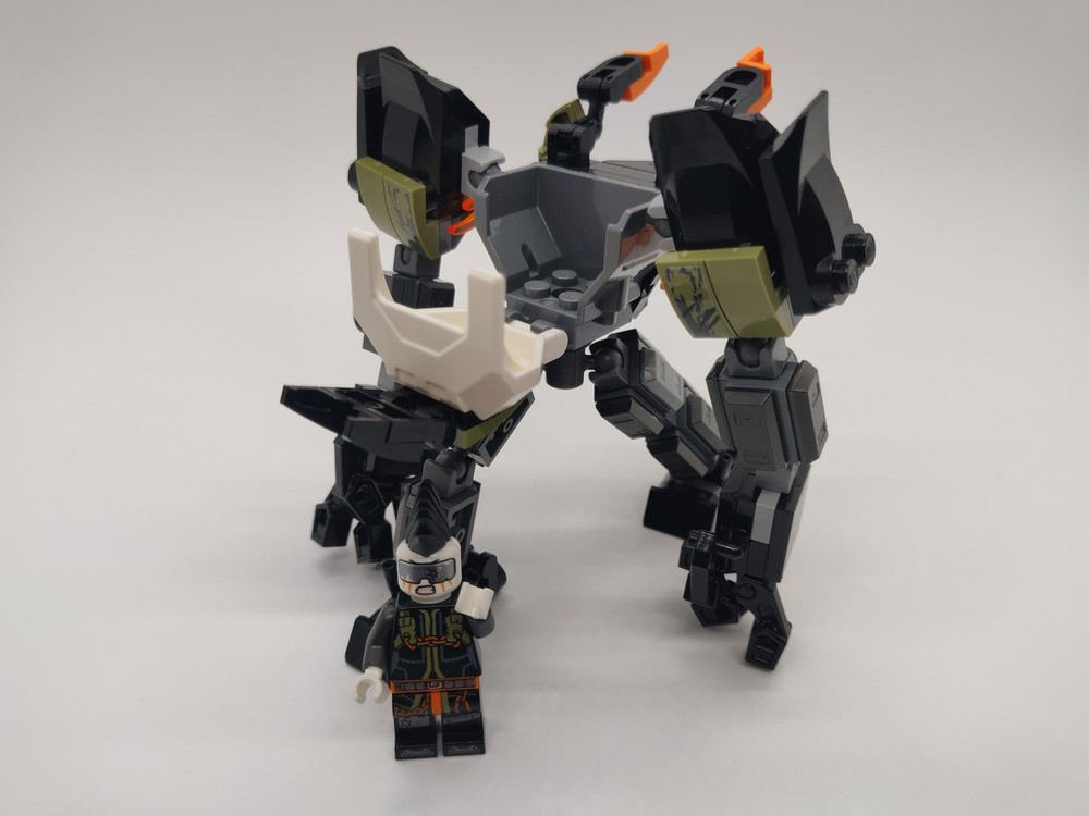 Lego Moc Dragon Hunter Mech By Legoguy08 Rebrickable Build With Lego
