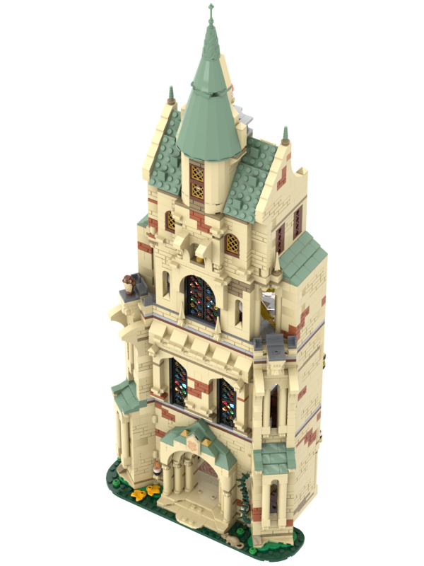 LEGO MOC Rav*nclaw Tower by Fancy Bricks | Rebrickable - Build with LEGO