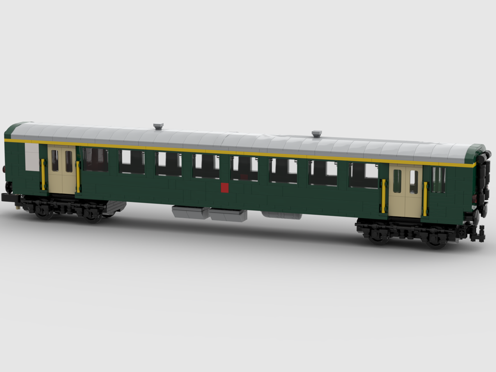 LEGO MOC SBB EW1 1.Class by Mace Acki (no magnetic coupling) by maceacki | Rebrickable - Build ...