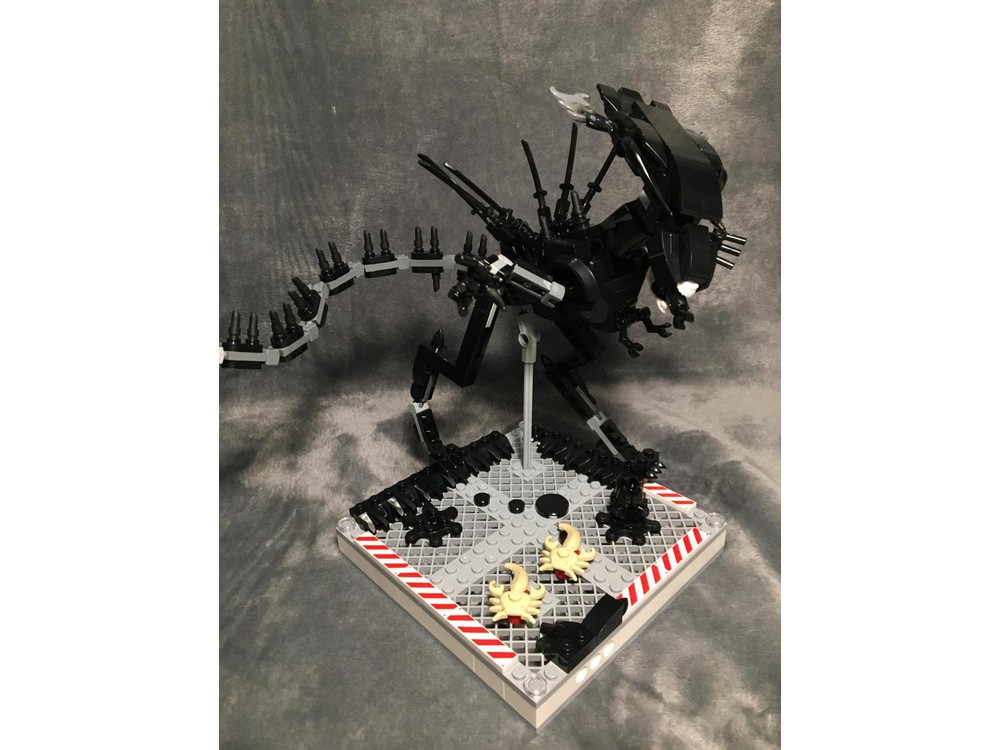 Lego Moc Aliens Queen And Facehuggers By Spacecadet Rebrickable