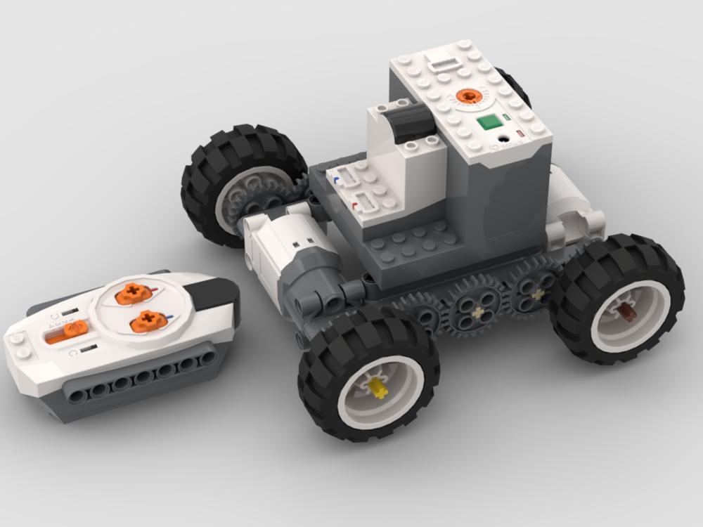 LEGO MOC Simple RC Car by TheAlternateBuilds | Rebrickable - Build with ...