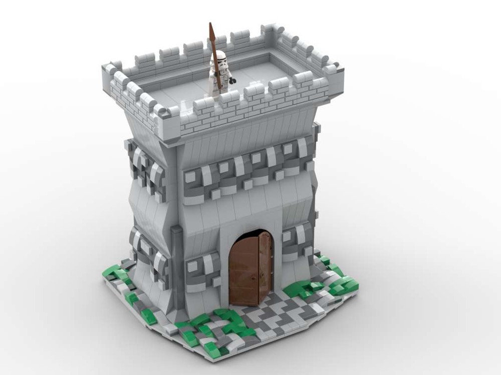 LEGO MOC lookout tower by PezzidiLego | Rebrickable - Build with LEGO