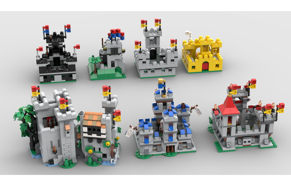 LEGO MOC-137926 Mini Castle Collection by christromans | Rebrickable ...