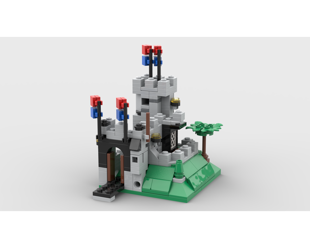 LEGO MOC Mini 6081 Kings Mountain Fortress by christromans ...