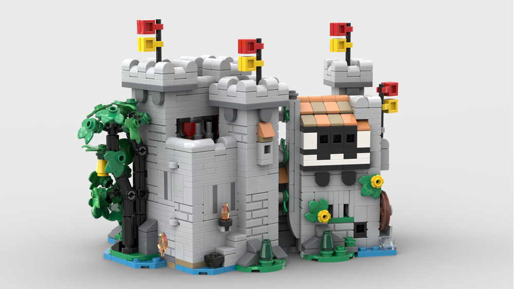 LEGO MOC Mini 10305 Lion Knights Castle by christromans | Rebrickable ...