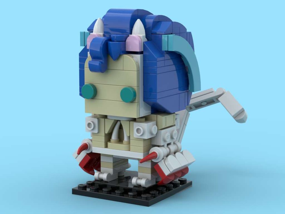 LEGO MOC Felicia Brickheadz by PurelyforParts | Rebrickable - Build ...