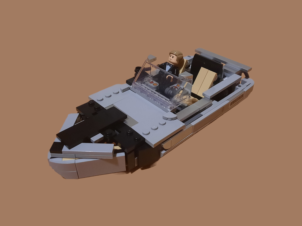 Lego Moc 76911 James Bonds Speedboat Am37 By Theghostbuild