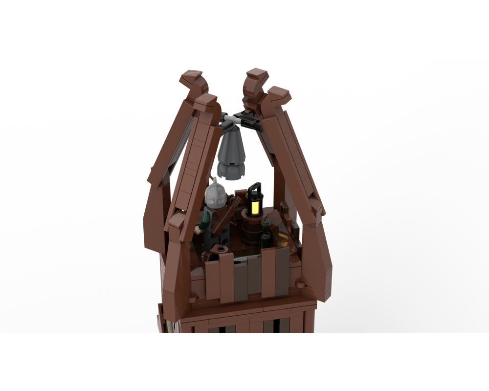 Lego Moc Rohan Watchtower Middle Earth By Legatoflegion Rebrickable