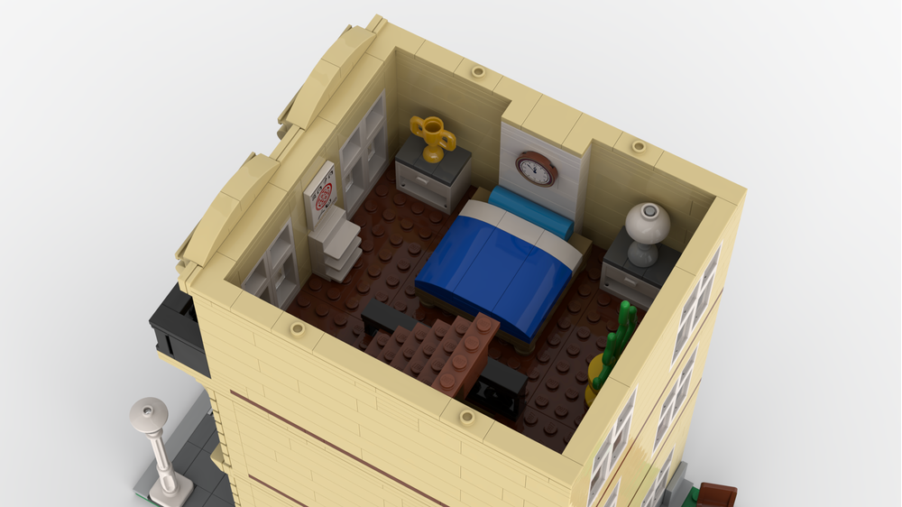 LEGO MOC-137960 Modular Parisian Apartment Building by Creable ...