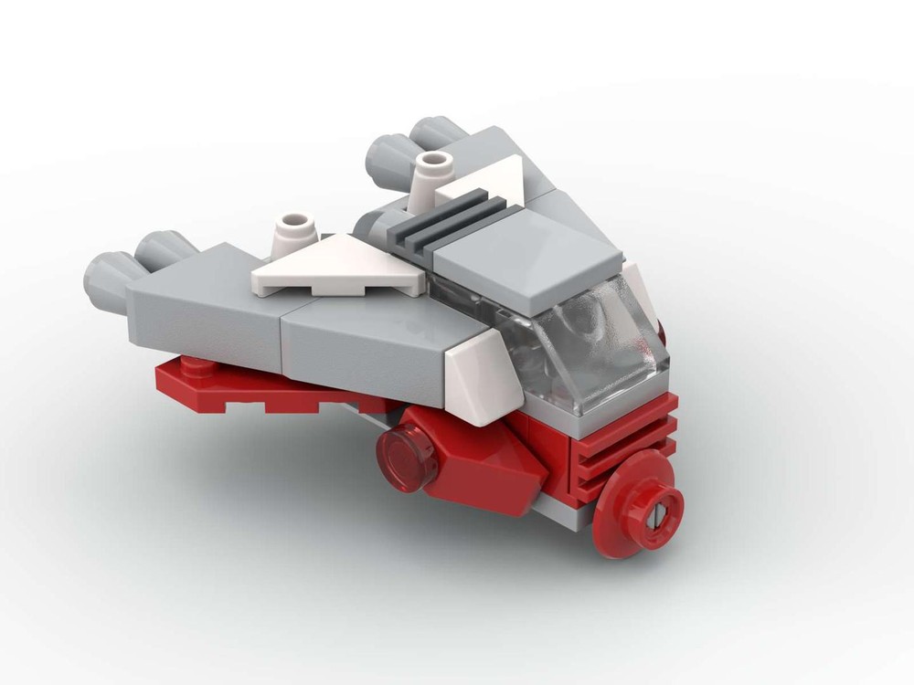 Lego Moc Space Bulk Transporter By Bravojmarsh Rebrickable Build