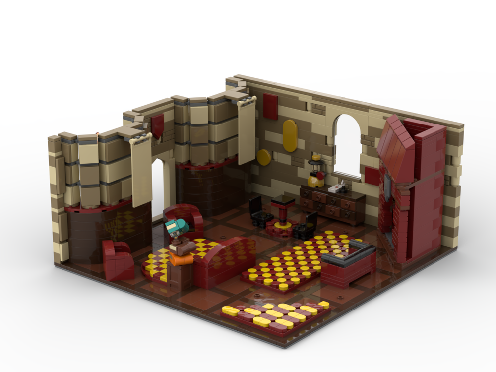 LEGO MOC Wizard Castle - Common Room #1 by tponthieux | Rebrickable ...