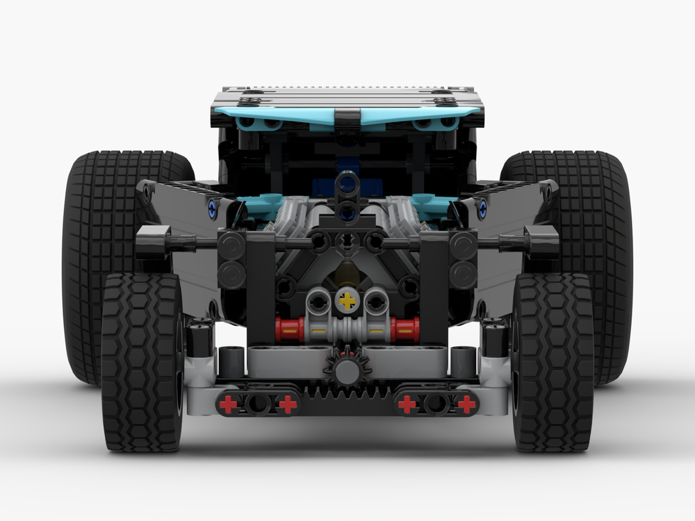 LEGO MOC 42050 Hot Rod by 13neat8 | Rebrickable - Build with LEGO