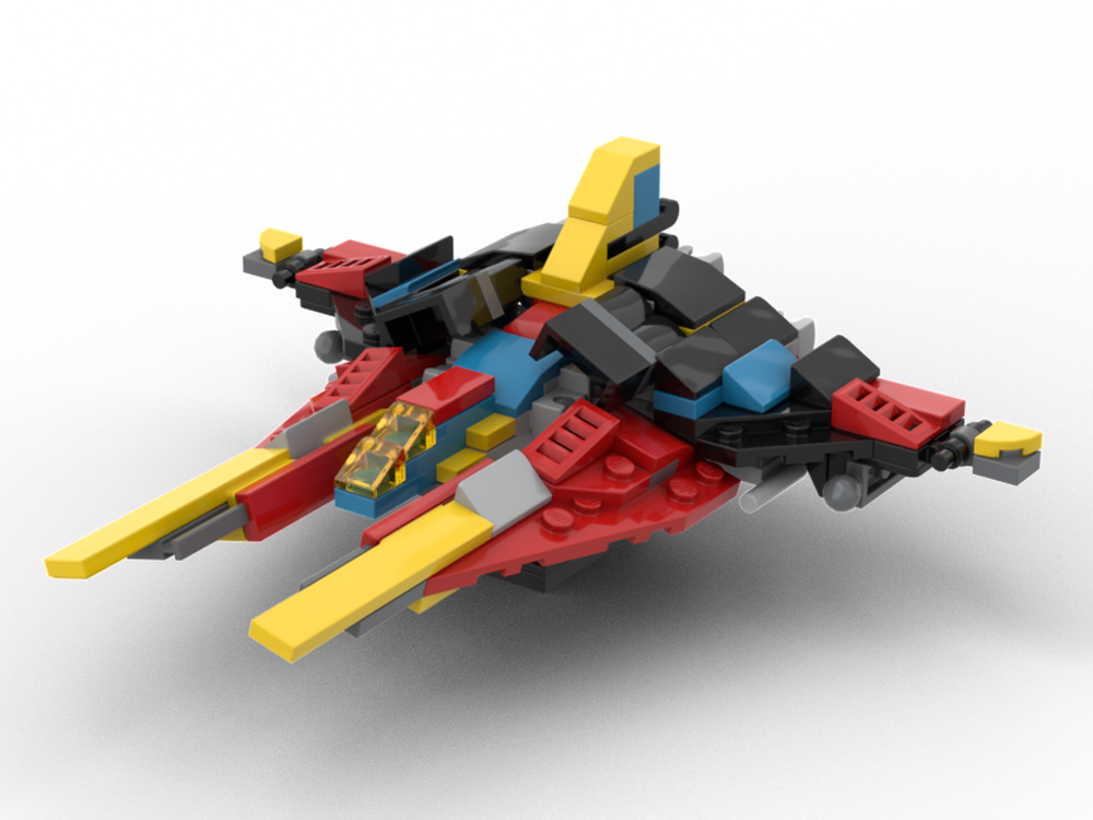 LEGO MOC Vic Fighter Viper by snakehelios | Rebrickable - Build with LEGO
