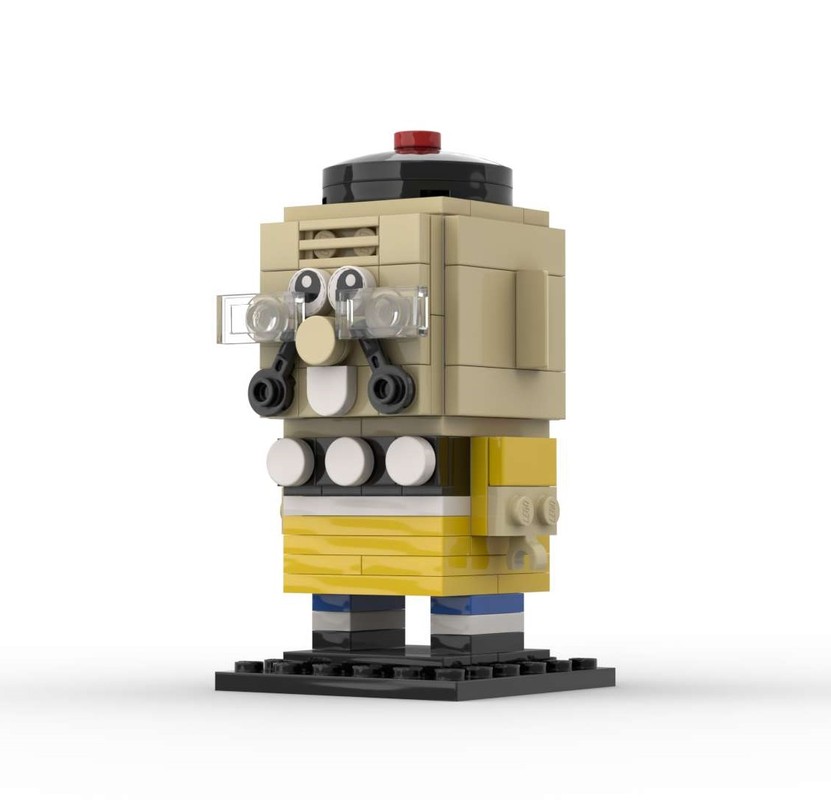 LEGO MOC Old Master Q (Old Master Q) 老夫子 by delight_moc | Rebrickable ...