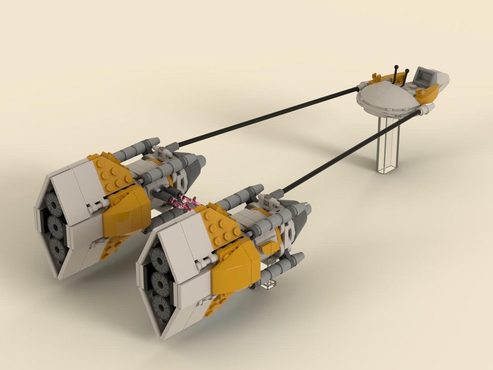 LEGO MOC Ord Pedrovia -style podracer, alternate color scheme and ...