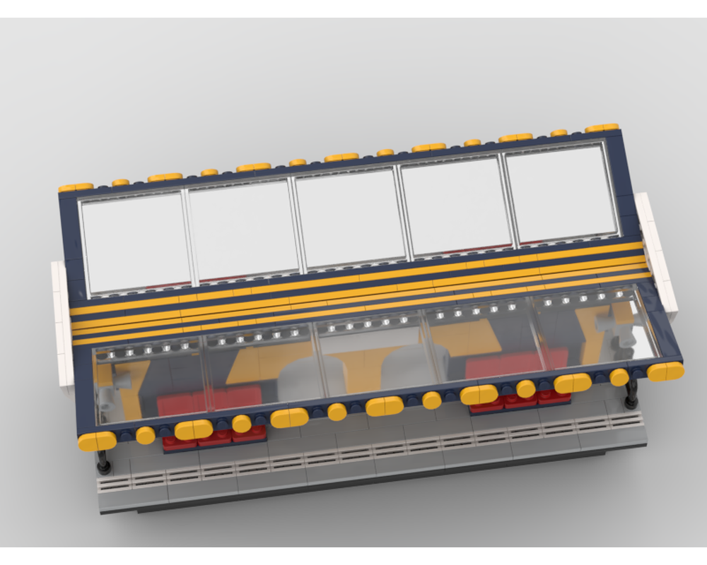 LEGO MOC Train stop by przemoe | Rebrickable - Build with LEGO