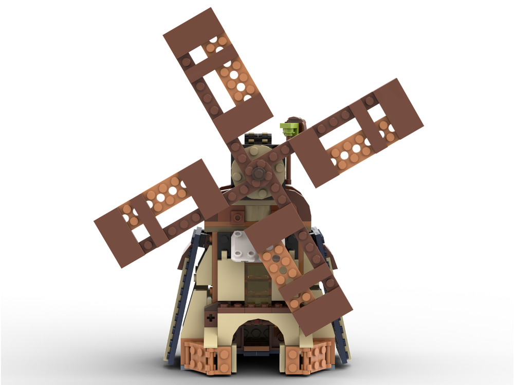 Lego Moc Historic Windmill 31143 Alternate Build By Macharius