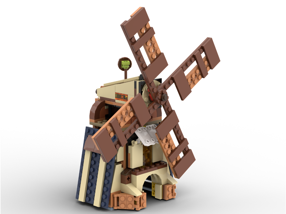 Lego Moc Historic Windmill 31143 Alternate Build By Macharius