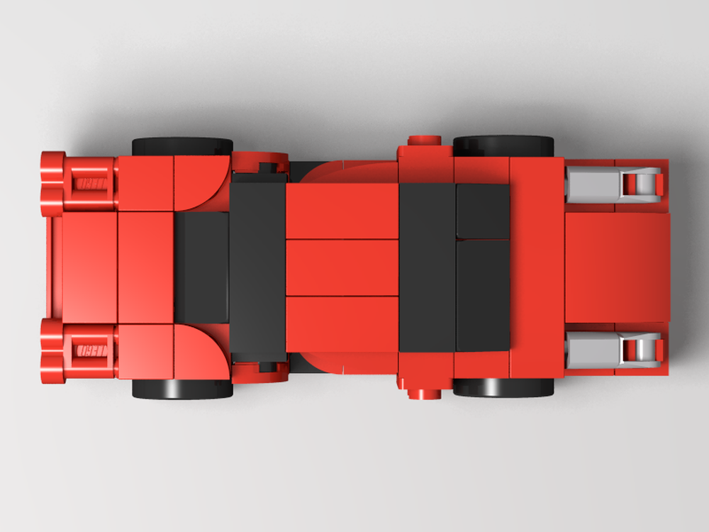 Lego Moc 2003 Ferrari Enzo V2 By Hatnan Rebrickable Build With Lego